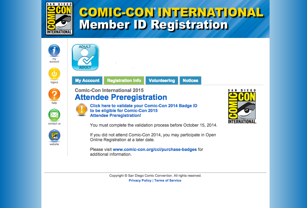 San Diego Comic-Con 2015 Preregistration Badge Validation Opens, Prices ...
