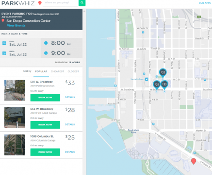 Guide to Parking at San Diego Comic-Con 2017 [UPDATE June 12] - San ...