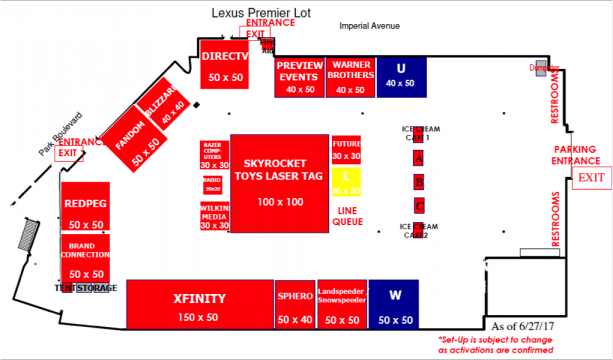 Petco Interactive Zone 2017 Plans Revealed - San Diego Comic-Con ...