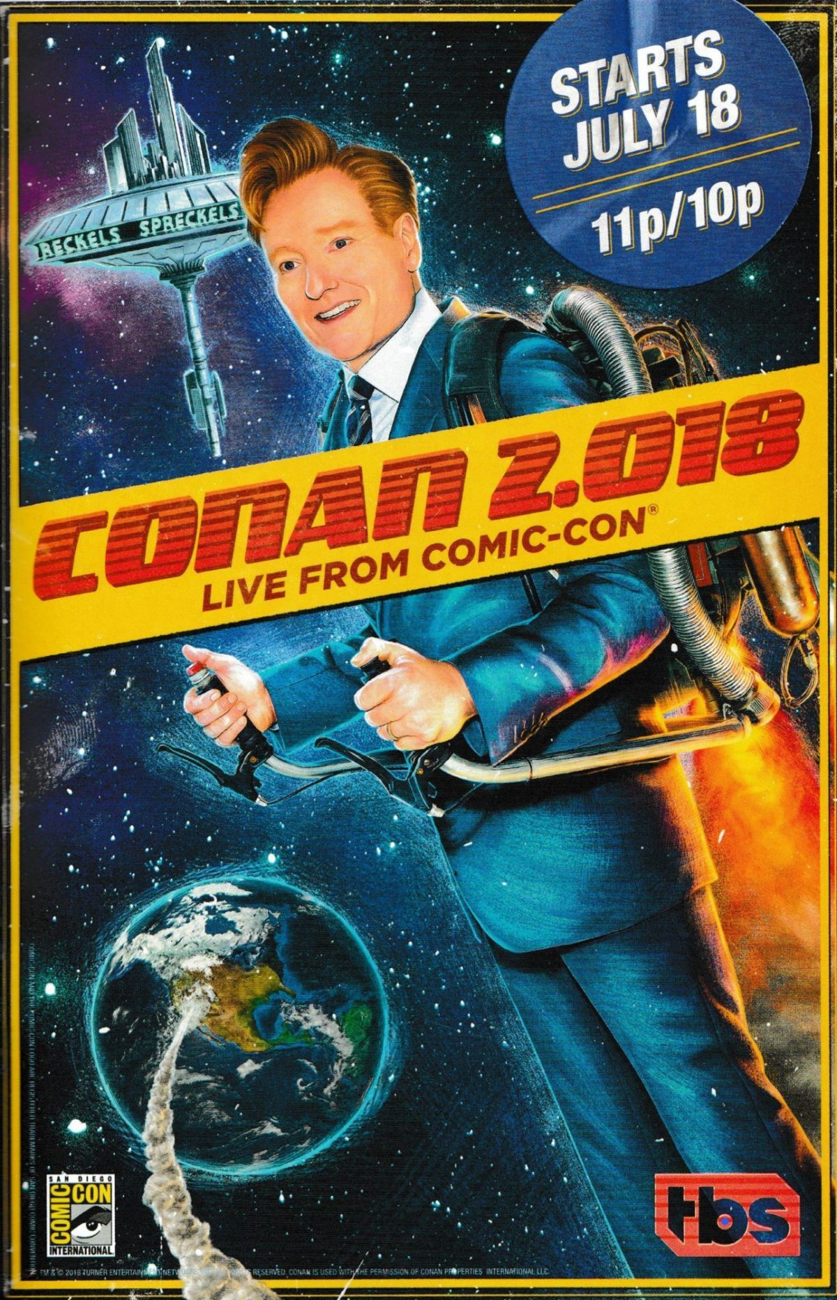 Conan's Schedule of Guests for SDCC 2018 Tapings Revealed - San Diego ...