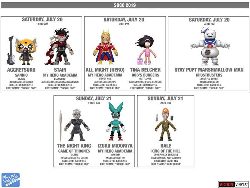 The Loyal Subjects San Diego Comic-Con 2019 Exclusives - San Diego ...