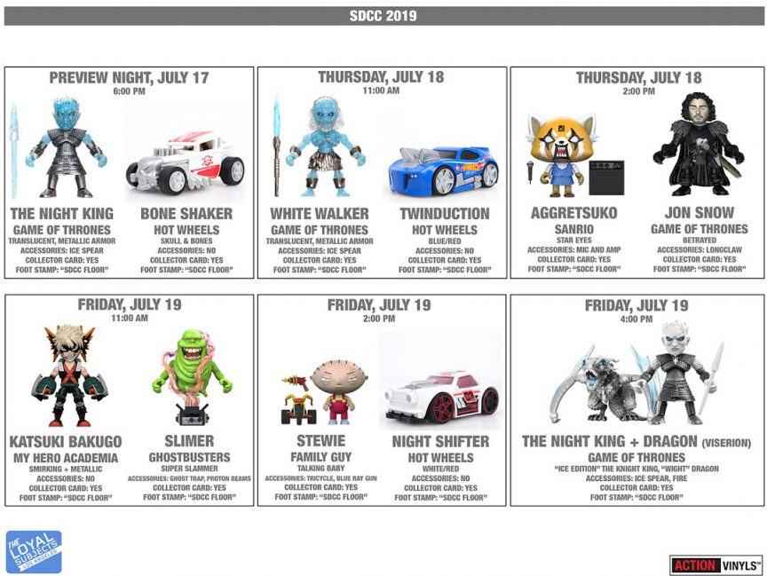 The Loyal Subjects San Diego Comic-Con 2019 Exclusives - San Diego ...