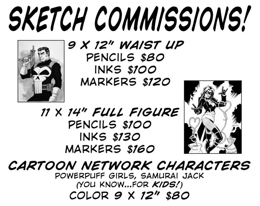List of Open Artist Commissions for San Diego Comic-Con 2019 [UPDATE ...