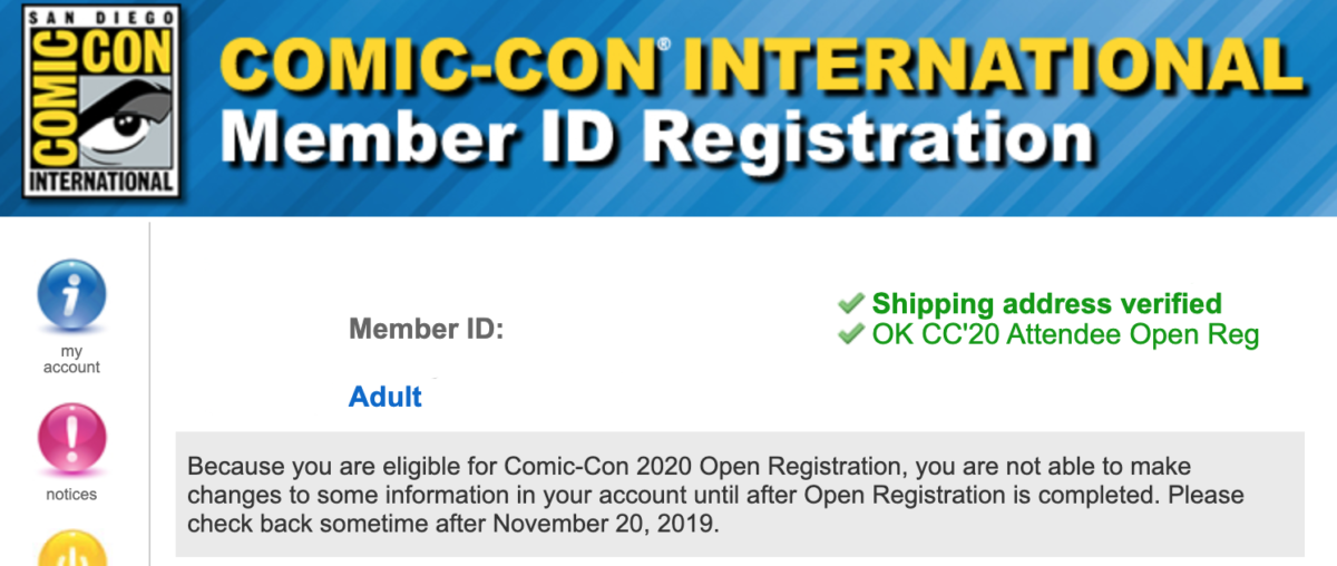 San Diego Comic-Con 2020 Open Registration Visual Guide - San Diego ...