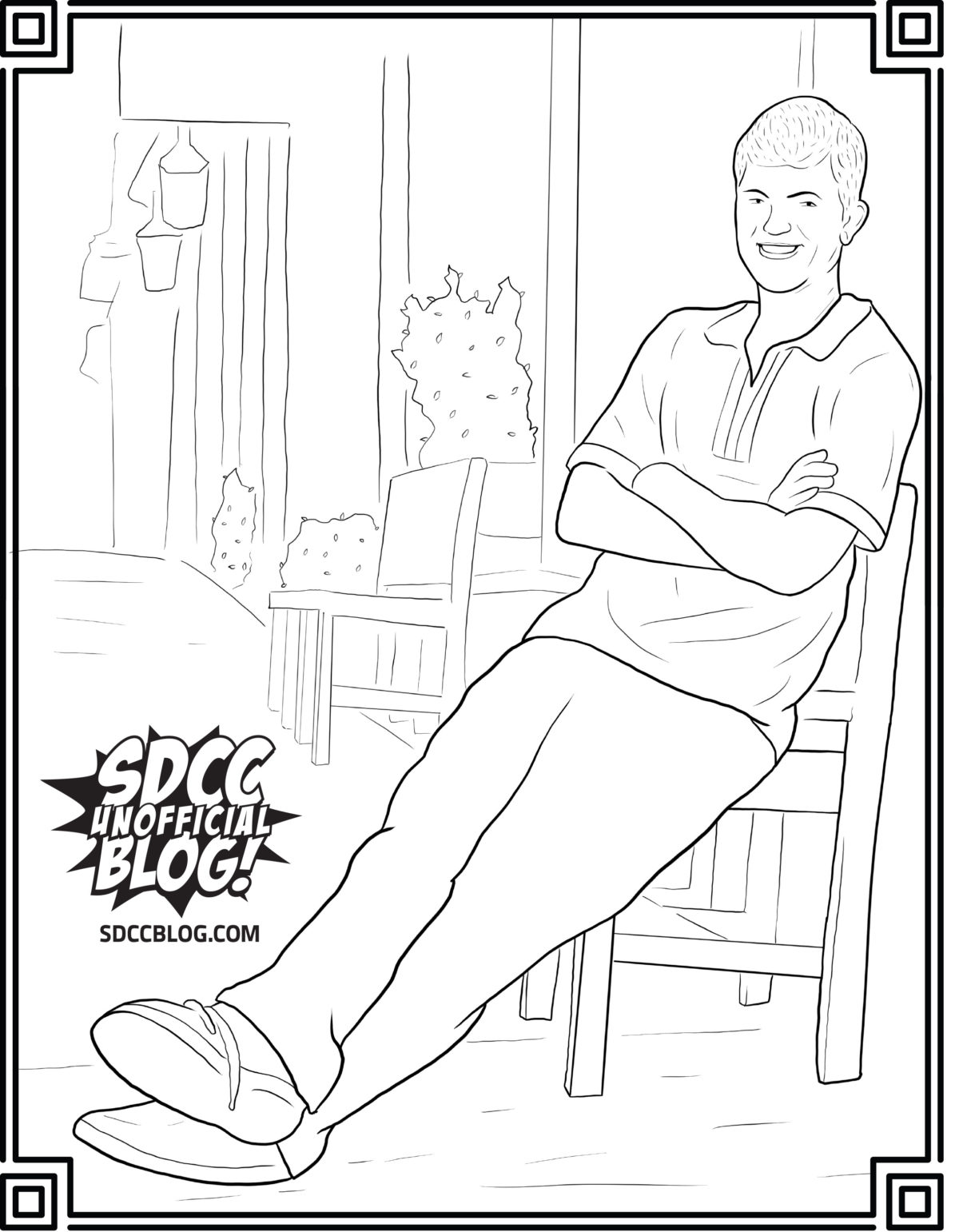 Pacey-Con Coloring Pages - San Diego Comic-Con Unofficial Blog