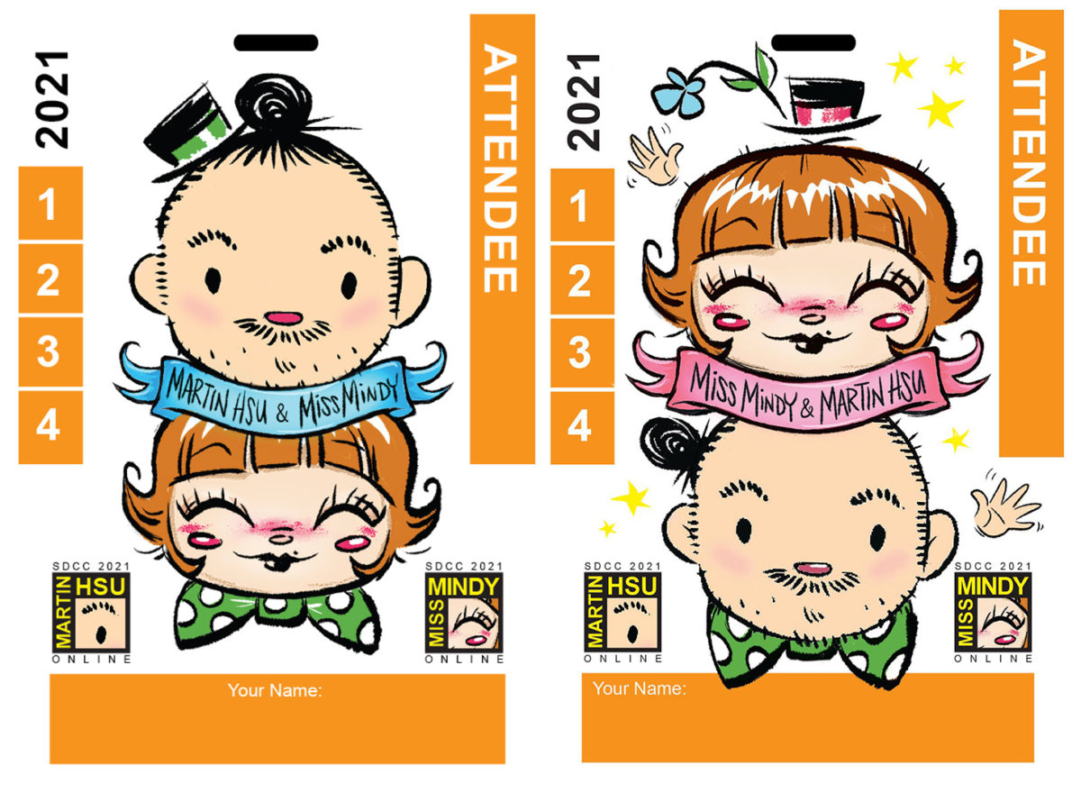 Martin Hsu San Diego Comic-Con 2021 Exclusives, Commissions, Plans ...