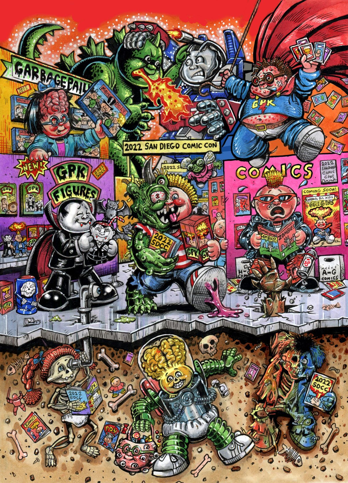 [EXCLUSIVE!] Topps x Garbage Pail Kids Puzzle Card Revealed - San Diego ...