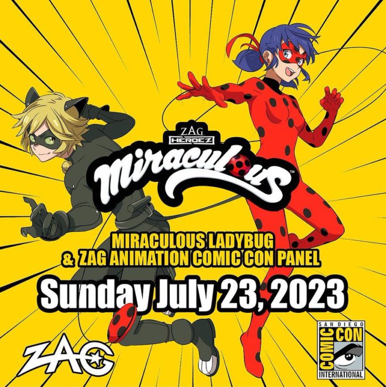 Miraculous Ladybug Panel Set for San Diego Comic-Con 2023 - San Diego Comic-Con Unofficial Blog