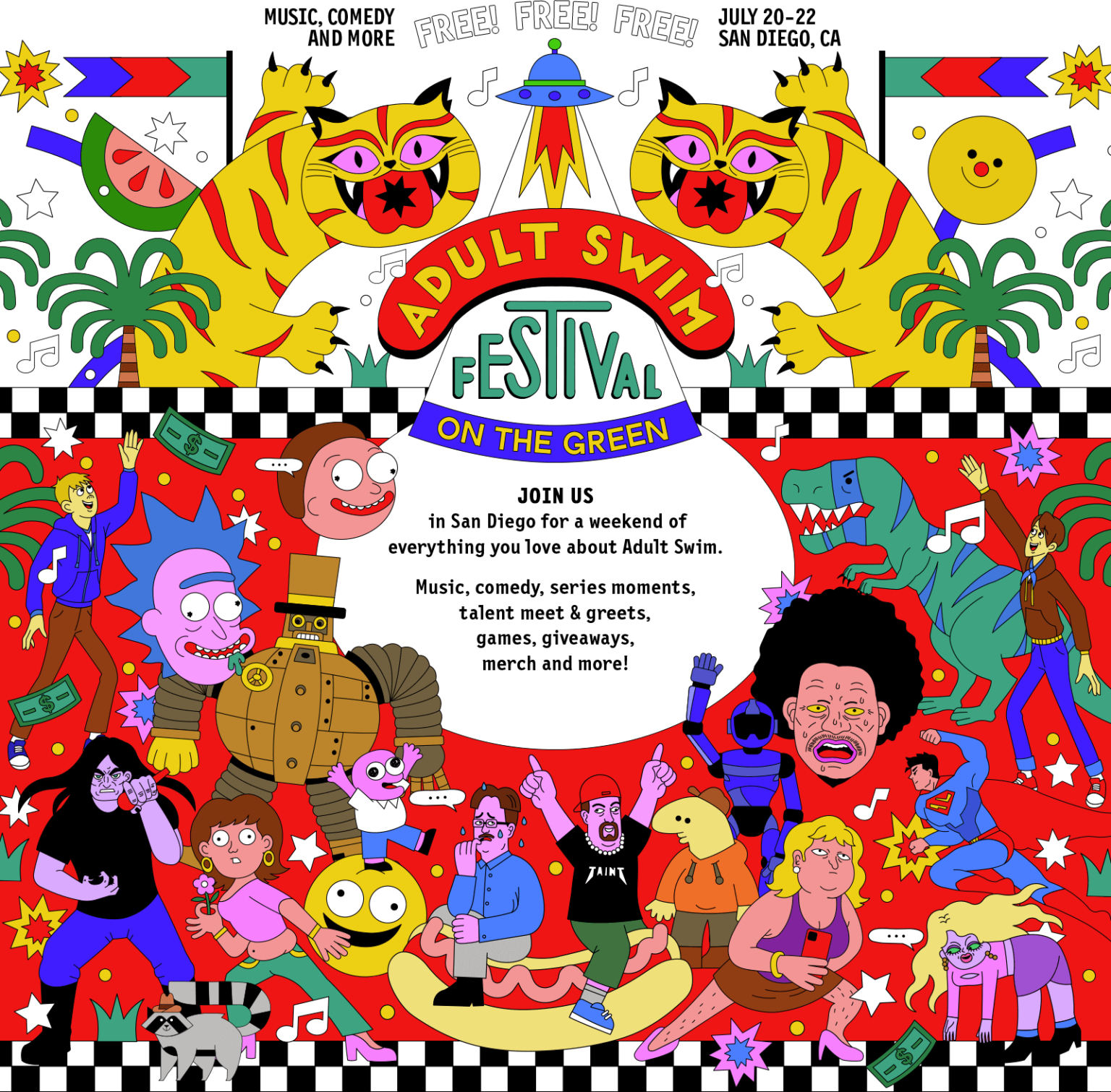 Adult Swim Returns to Rock Comic-Con with Offsite [UPDATE July 3] - San ...