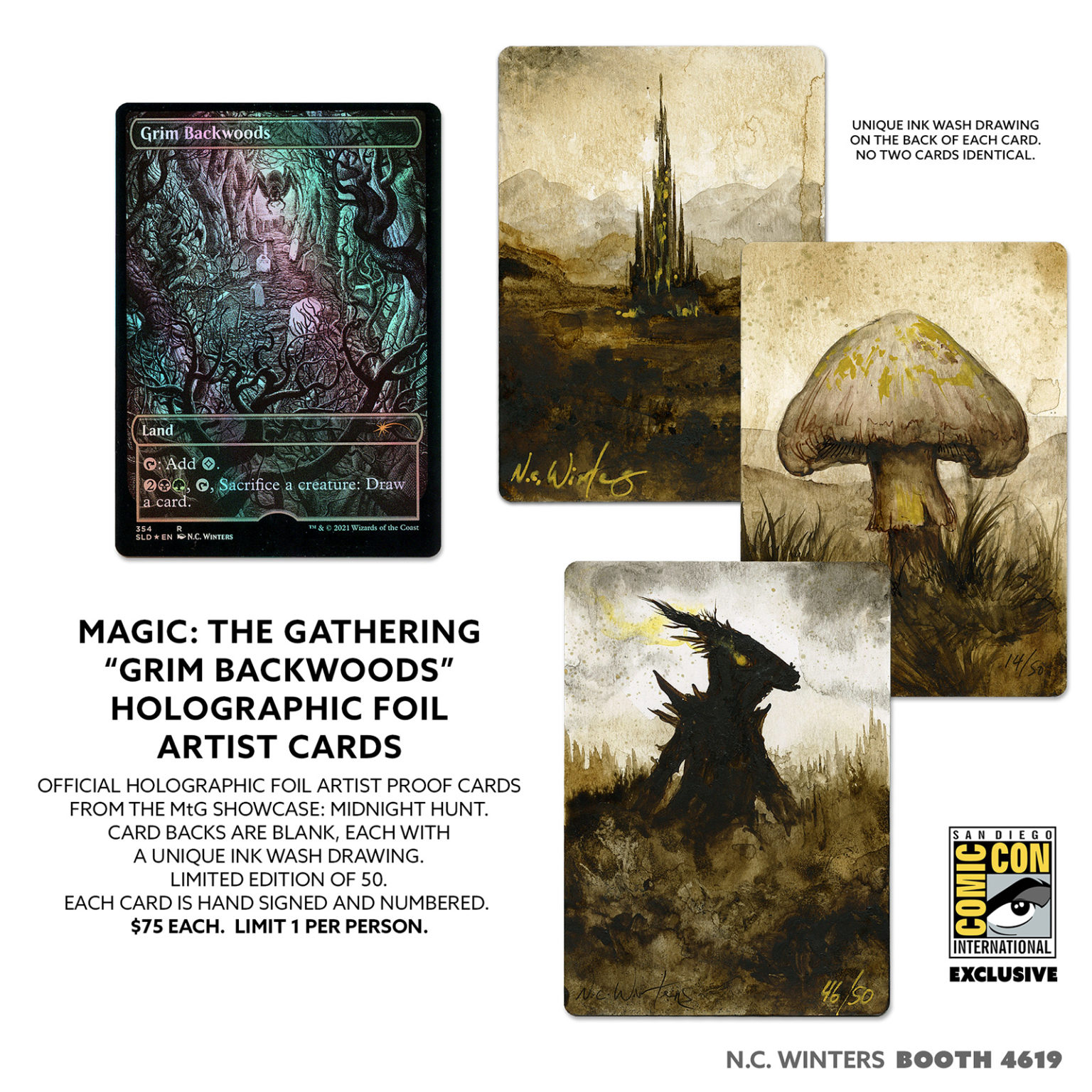 NC Winters San Diego Comic-Con 2023 Exclusives - San Diego Comic-Con ...