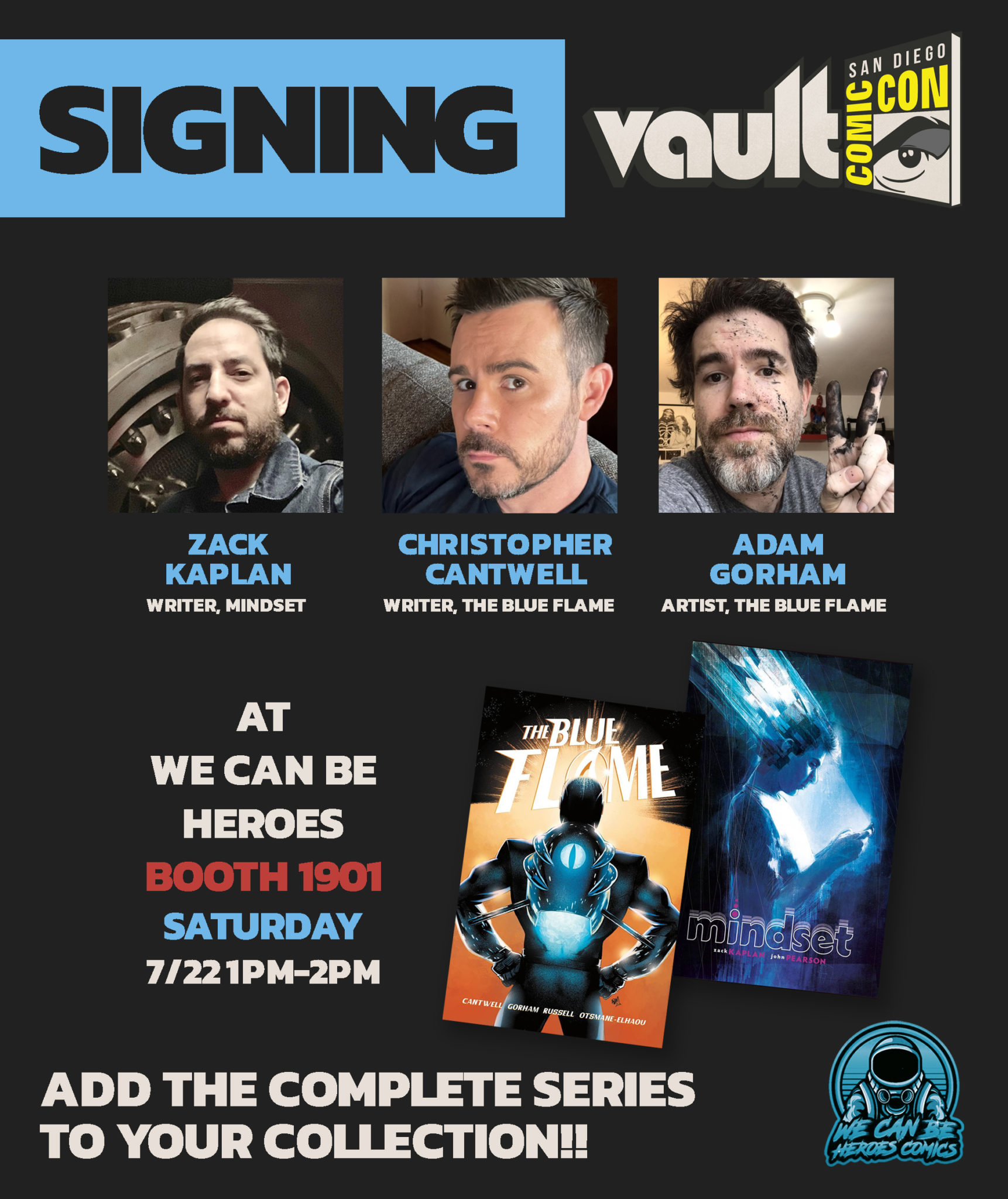 Vault Comic San Diego Comic-Con 2023 Exclusives, Signings - San Diego ...