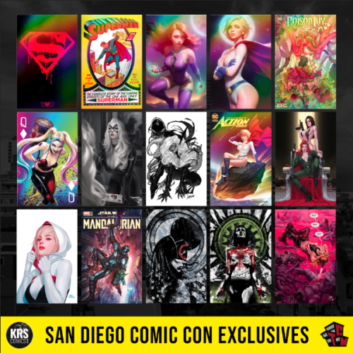 KRS Comics / The Comic Mint San Diego Comic-Con 2023 Exclusives, Signings [UPDATE July 12] - San ...