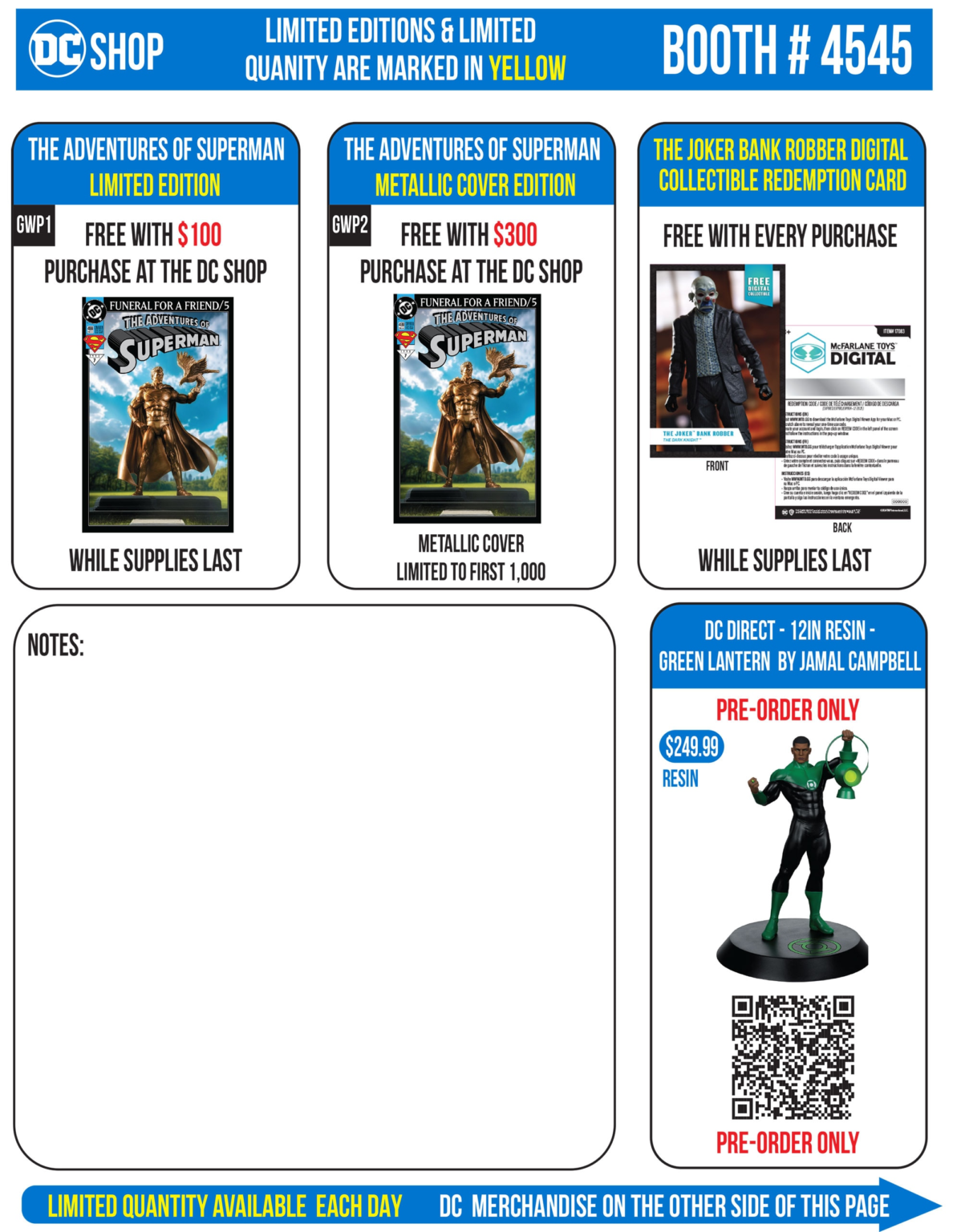 DC Comics San Diego Comic-Con 2024 Exclusives [UPDATE July 15] - San ...