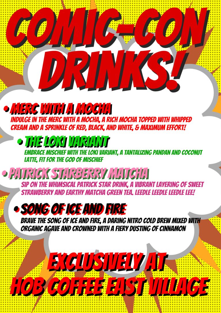 Menus, Hours, and Prices - Oh My! Restaurants Around San Diego Comic ...