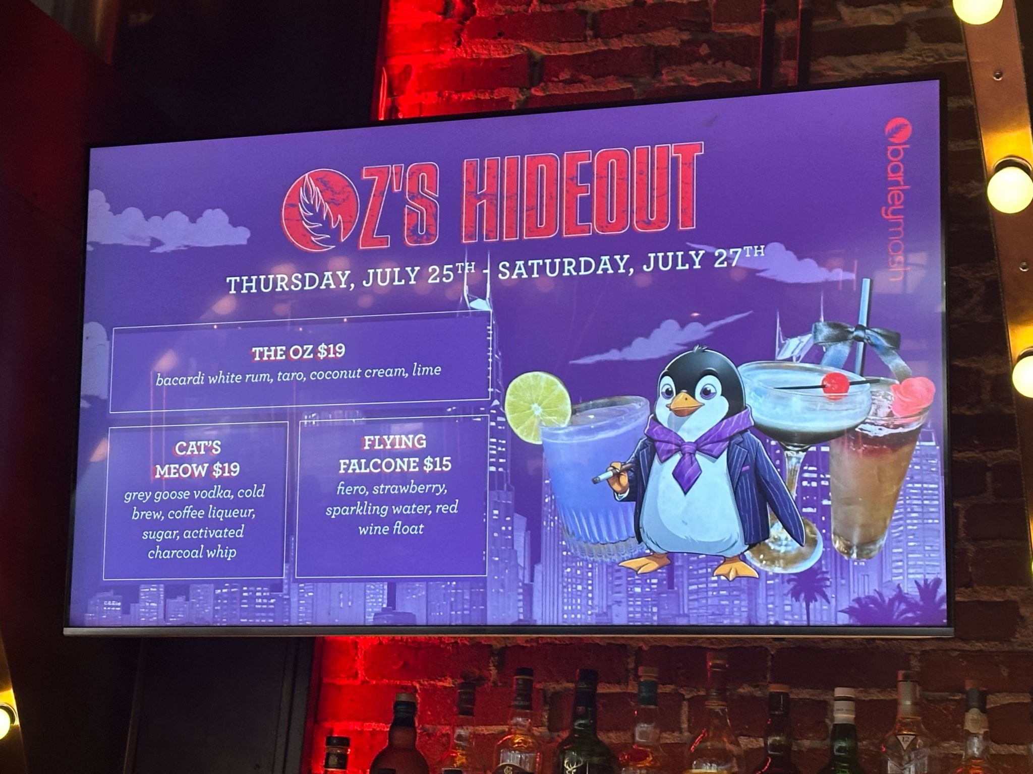 Menus, Hours, and Prices - Oh My! Restaurants Around San Diego Comic ...