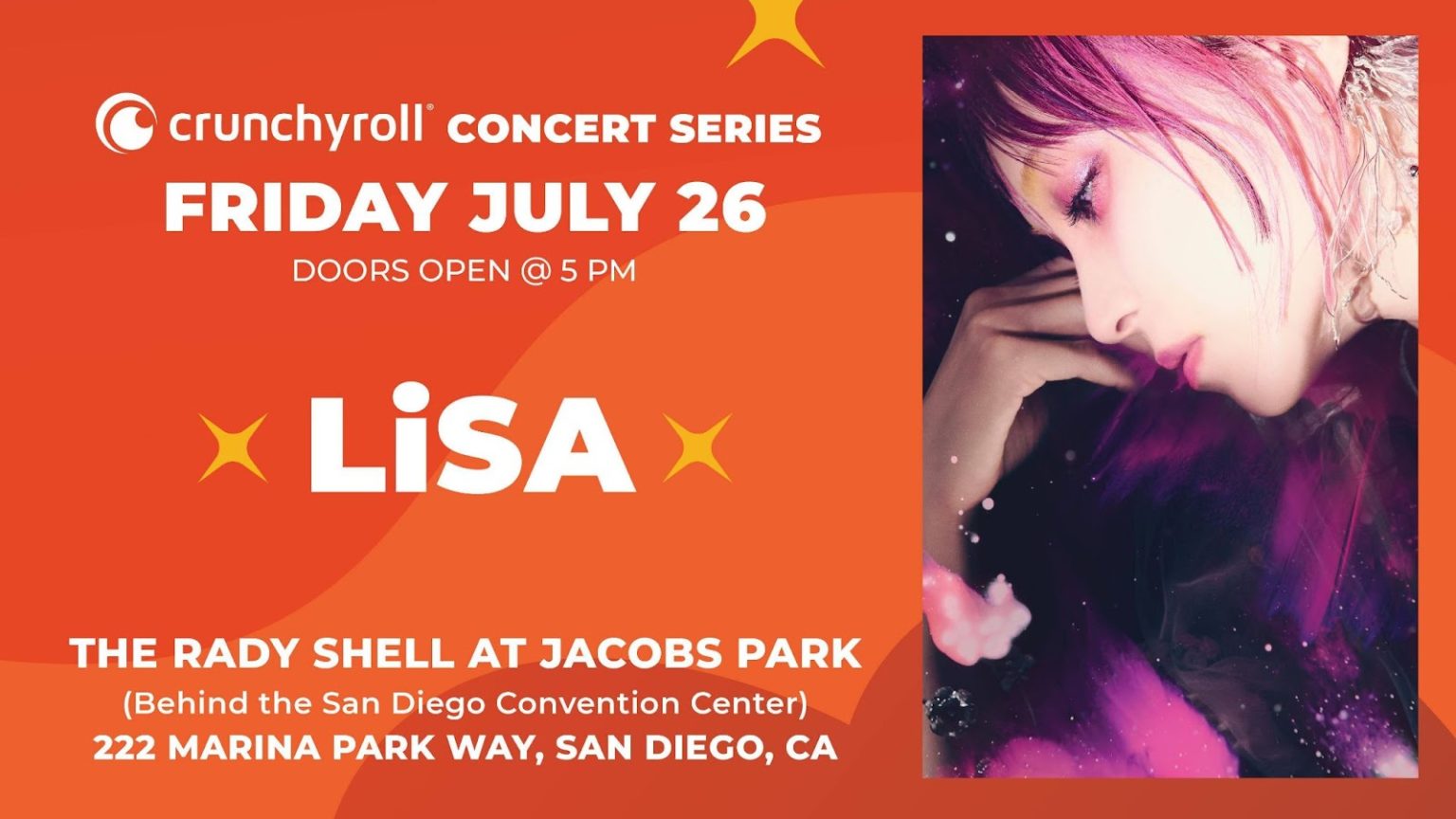 Crunchyroll Returns with Rady Shell Concerts at San Diego Comic-Con ...