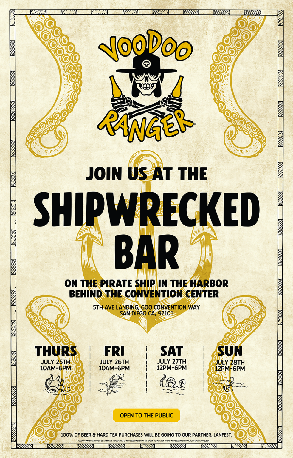 Join Voodoo Ranger for the Shipwrecked Bar in San Diego - San Diego ...
