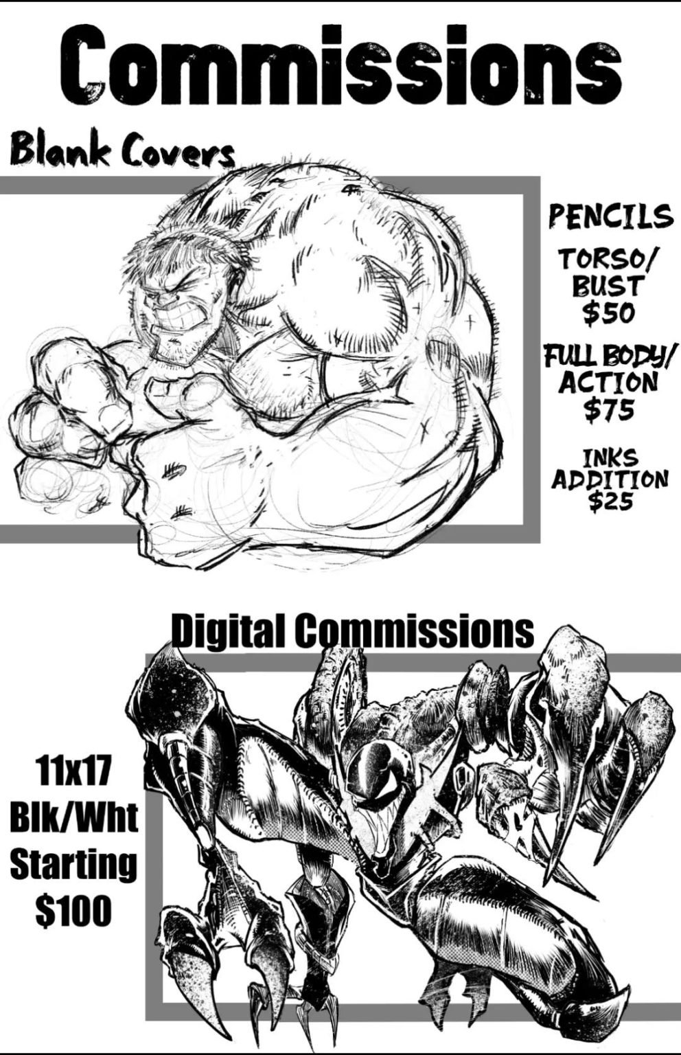 List of Open Artist Commissions for WonderCon 2025 [UPDATE March 23 ...