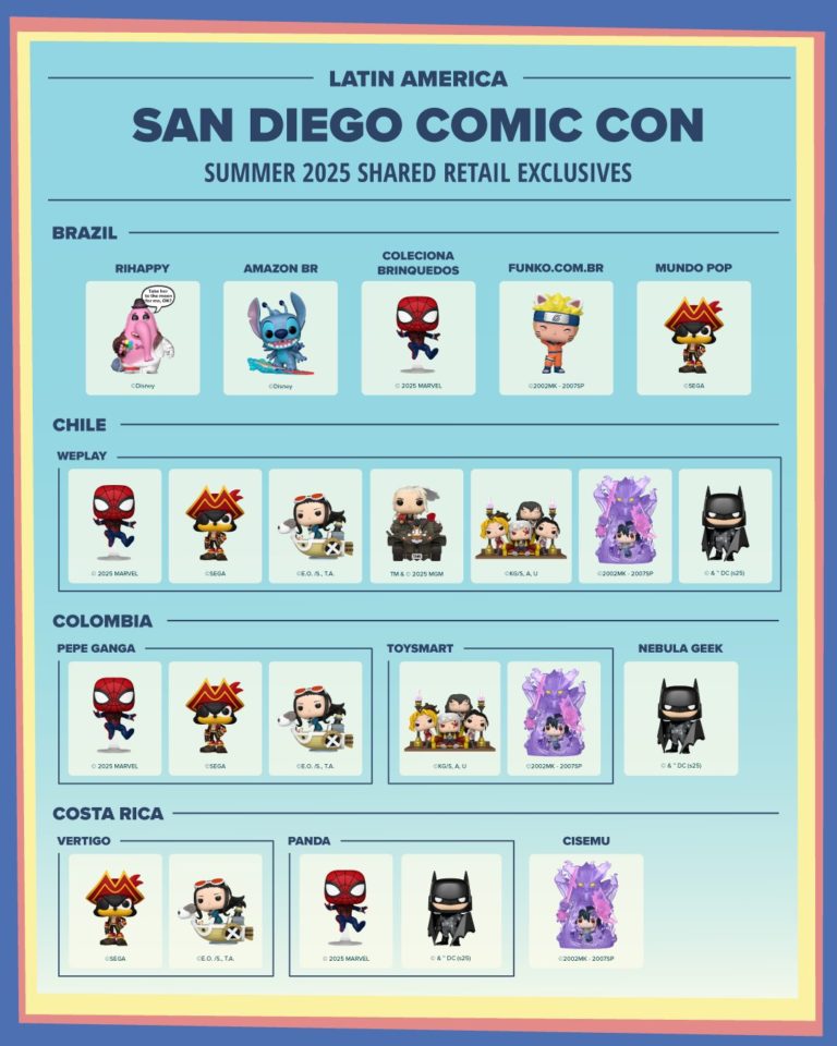 Funko San Diego Comic-Con 2025 Exclusives [UPDATE June 27] - San Diego ...