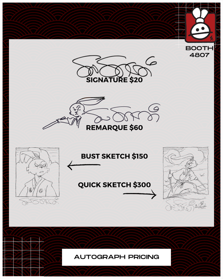 Stan Sakai and Dogu Publishing San Diego Comic-Con 2025 Exclusives ...