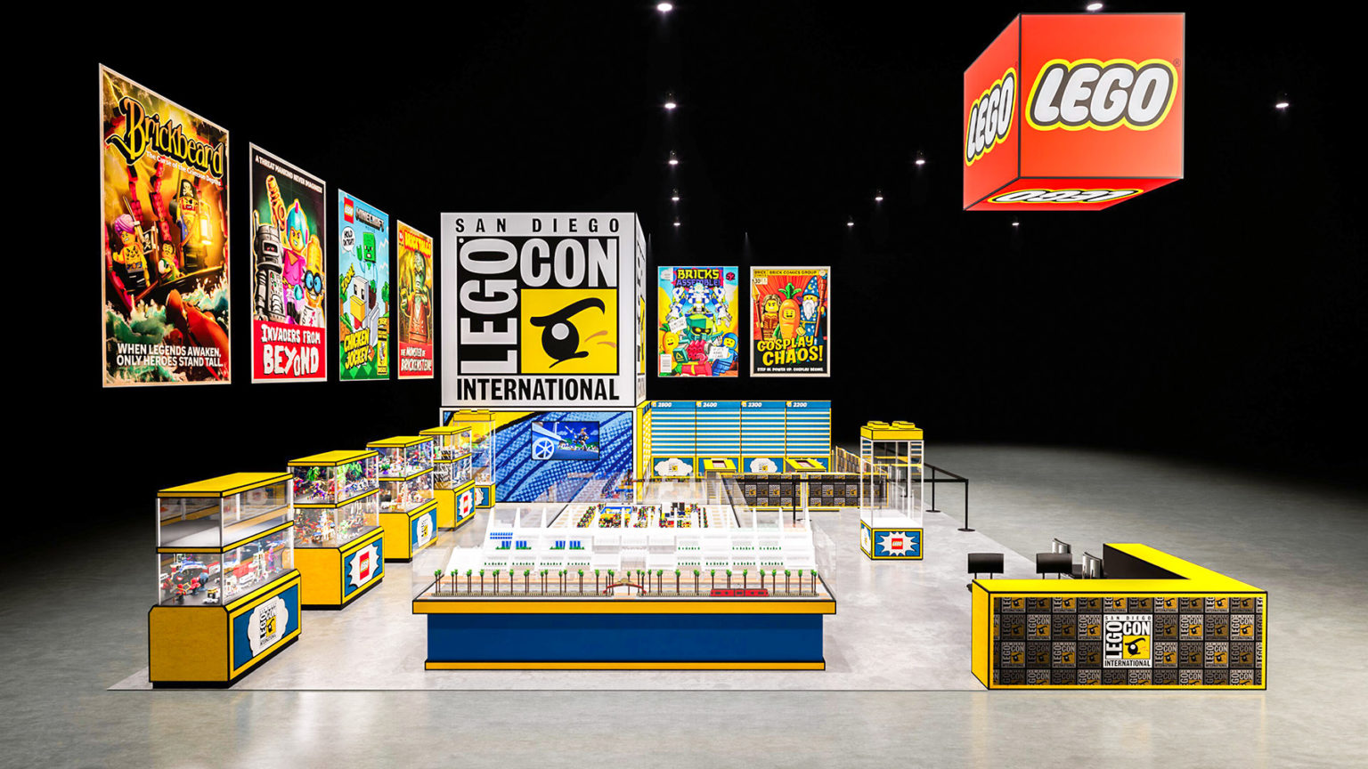 LEGO Welcomes You to "San Diego LEGO-Con" Immersive Booth, Activities ...