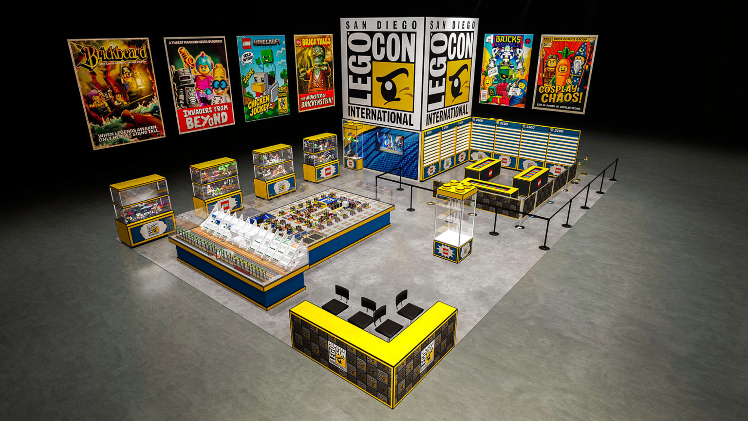 LEGO Welcomes You to "San Diego LEGO-Con" Immersive Booth, Activities ...