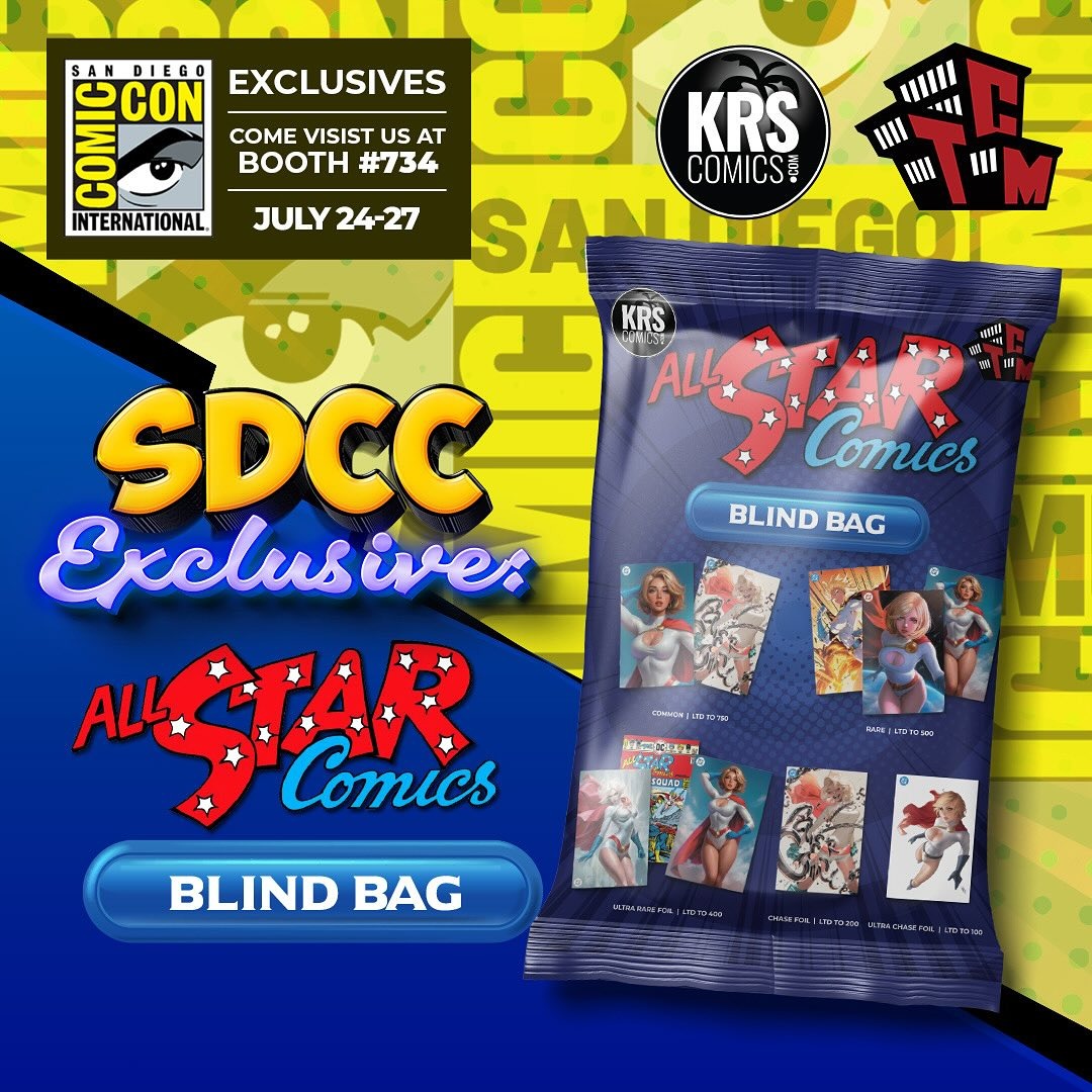 KRS Comics / The Comic Mint San Diego Comic-Con 2025 Exclusives [UPDATE ...