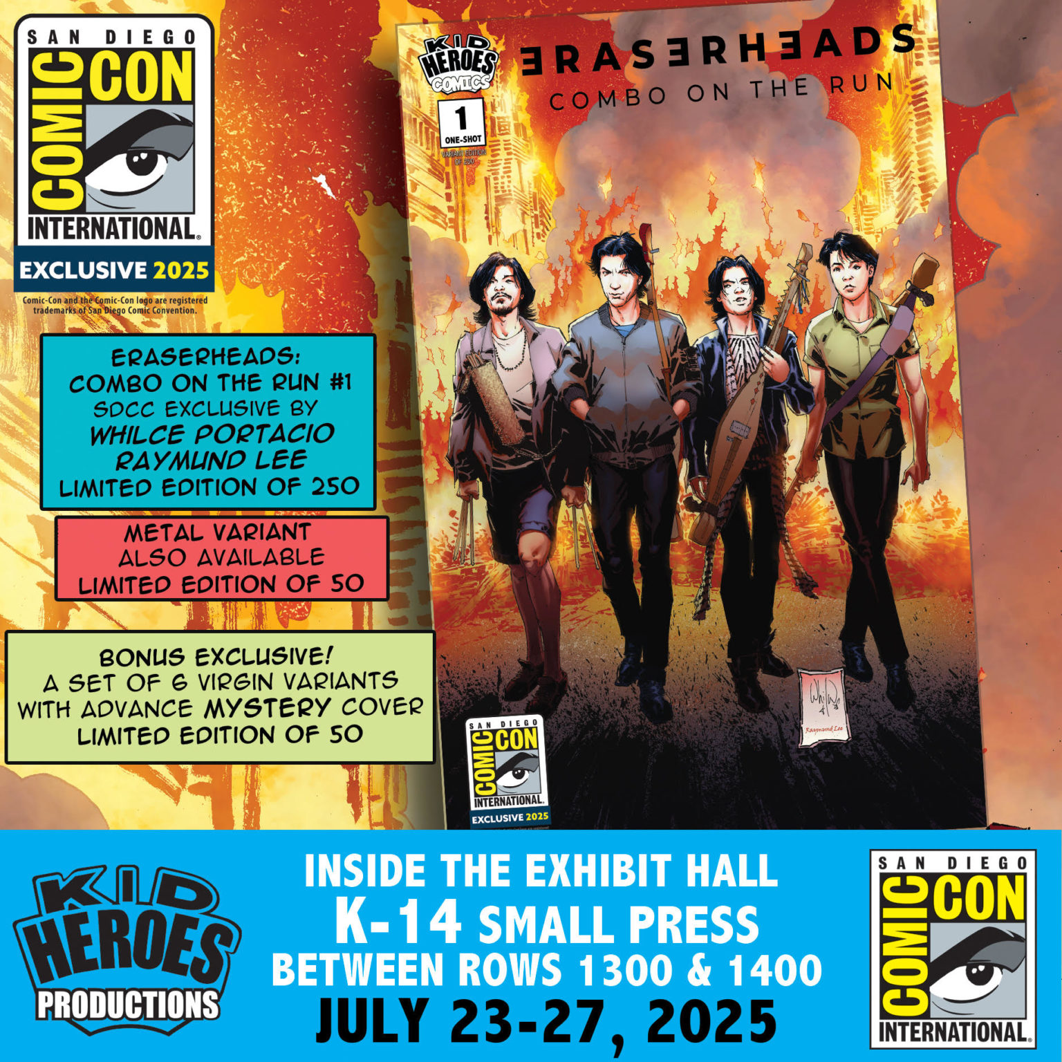 Kid Heroes & "Deep Fried Universe" Head to San Diego Comic-Con 2025 ...