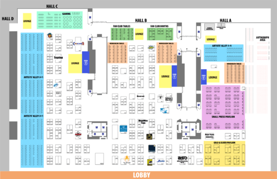 WonderCon Anaheim 2026 Exhibitor List, Map Released - San Diego Comic ...
