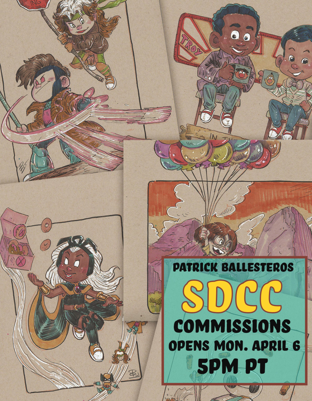 Patrick Ballesteros San Diego Comic-Con 2026 Exclusives, Debuts ...