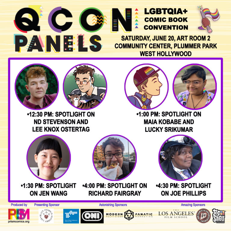 Q Con Announces Panels and Additional Talent Celebrating Queer Comics ...